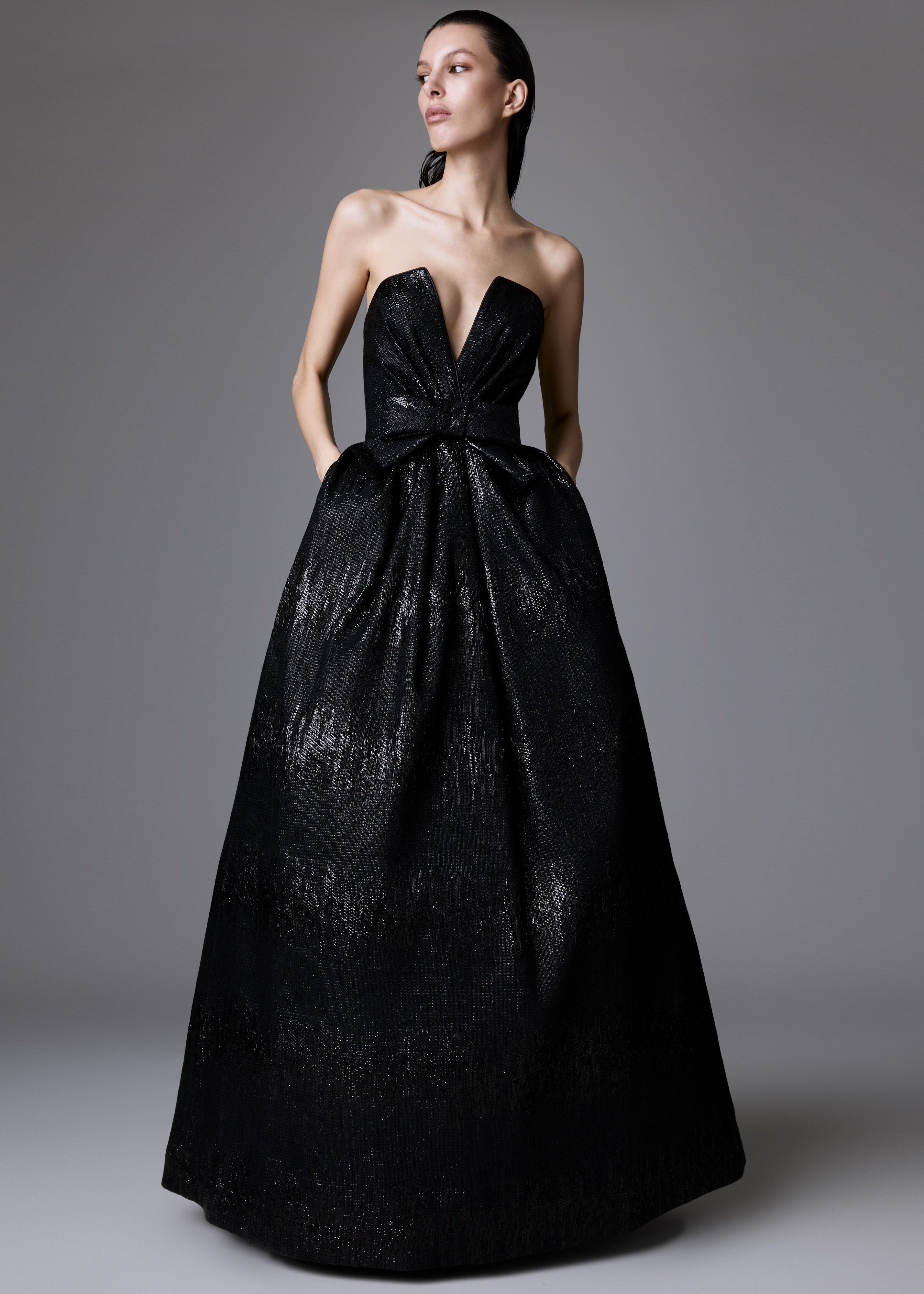 Strapless Ball Gown – Audrey + Brooks